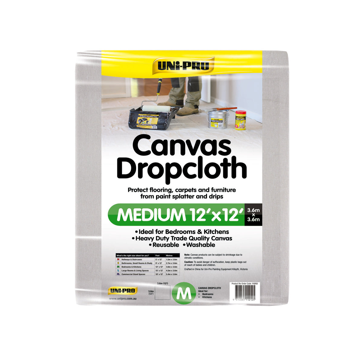 Heavy Duty Canvas Dropcloths