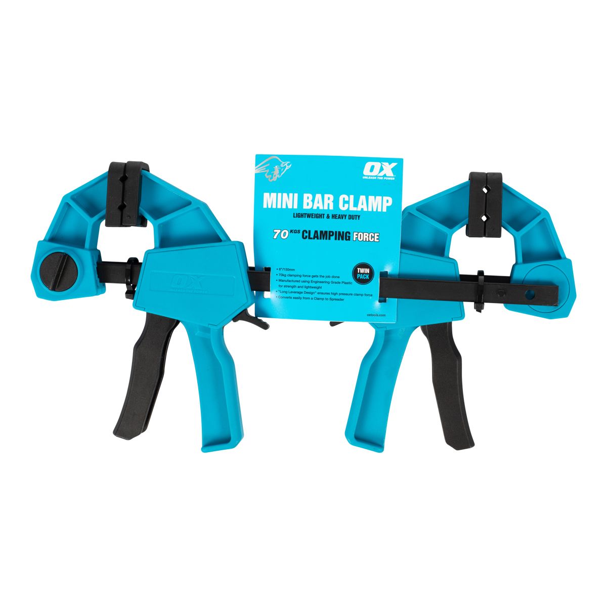 Mini Bar Clamp 6" Twin Pack
