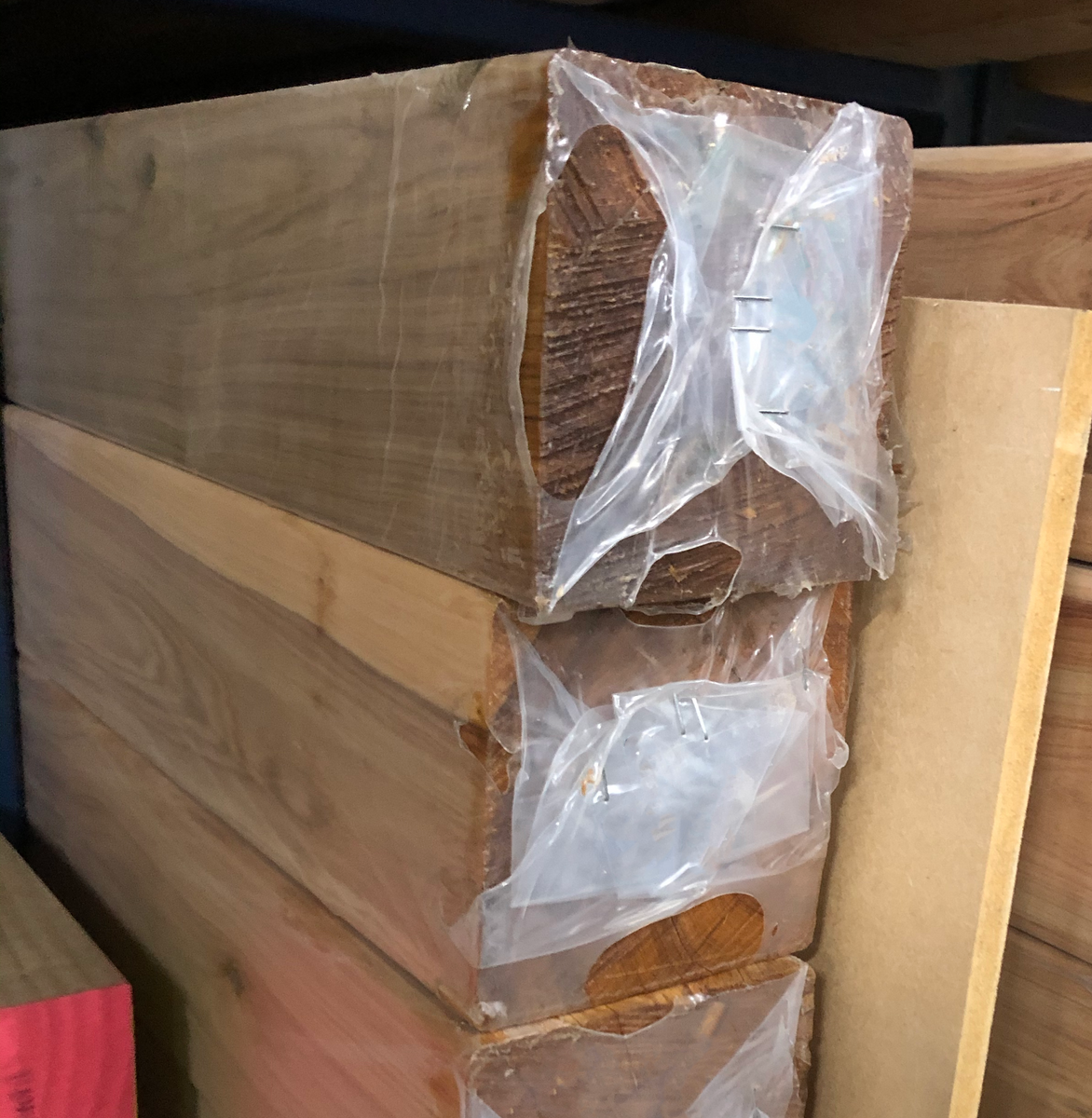 Cypress Gold Post Dressed 115mm